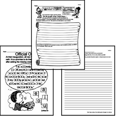 Inauguration Day 2021 K-6 Activities | Free PDF Printables | edHelper.com