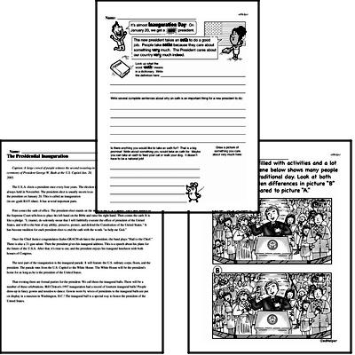 Inauguration Day 2021 K-6 Activities | Free PDF Printables | edHelper.com