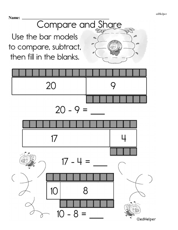 Addition and Subtraction Facts to 20 (Math Chapter Workbook)