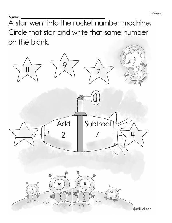 Addition and Subtraction to 40 (Math Chapter Workbook)