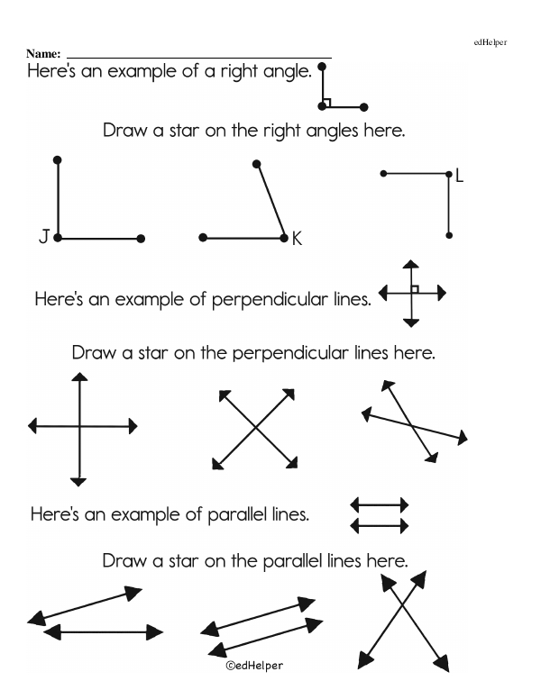 Angles and Lines (Math Chapter Workbook)
