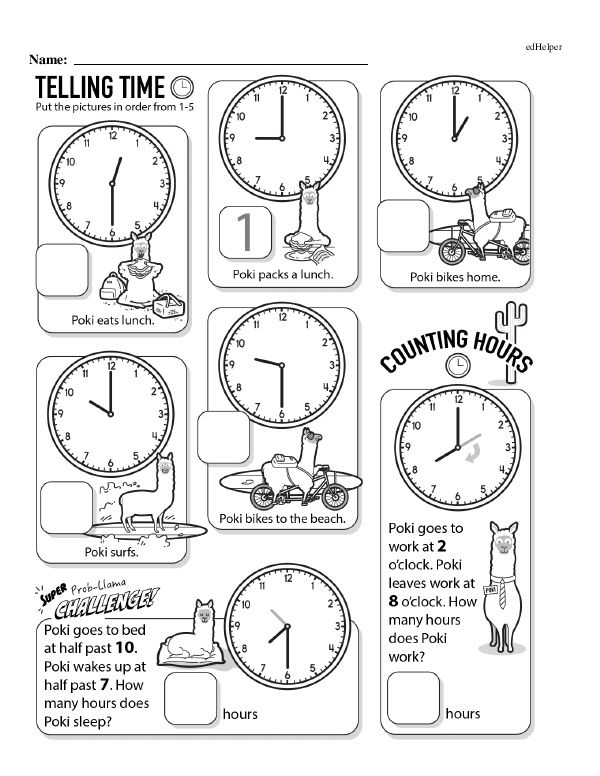 Calendar and Time (Math Chapter Workbook)
