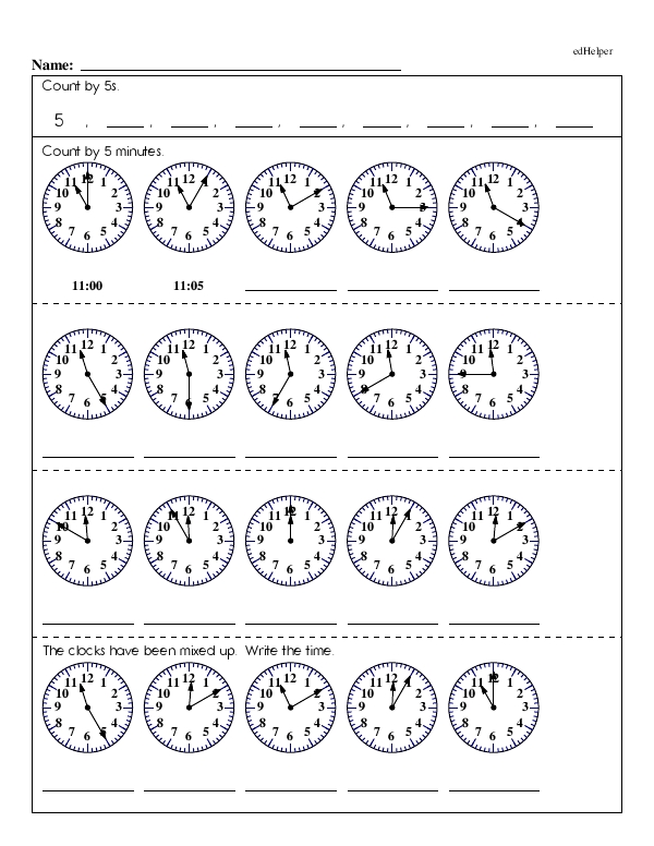 Calendar and Time (Math Chapter Workbook)