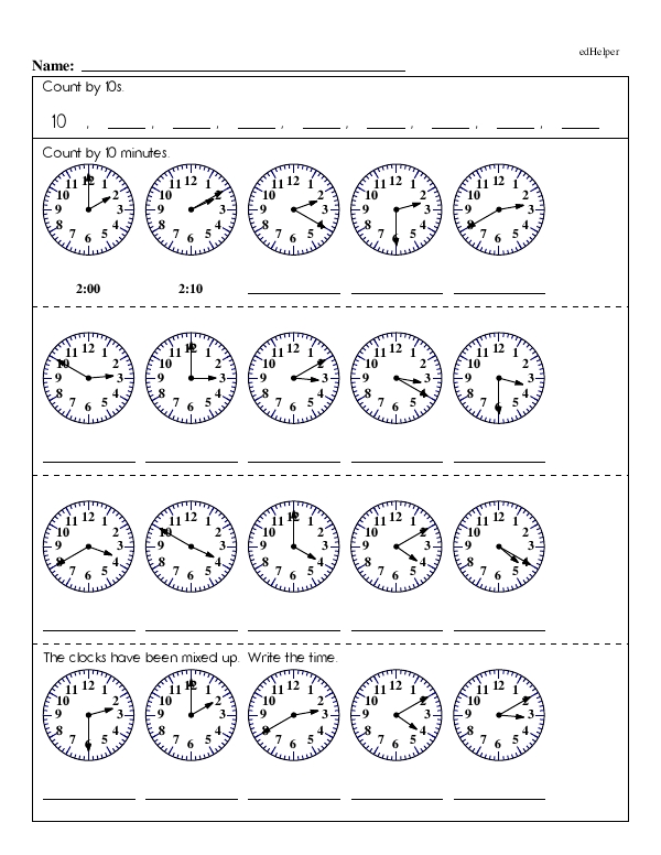 Calendar and Time (Math Chapter Workbook)