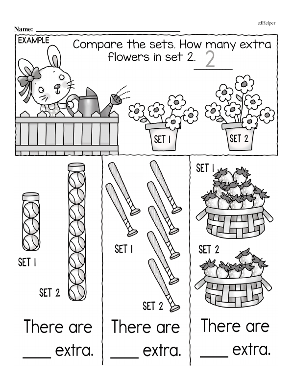 Comparing Sets (Math Chapter Workbook)