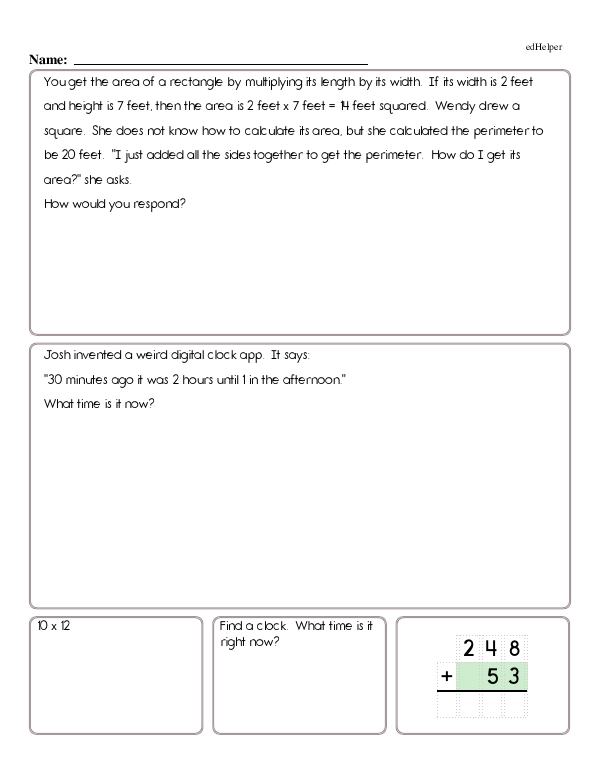 Data and Probability (Math Chapter Workbook)
