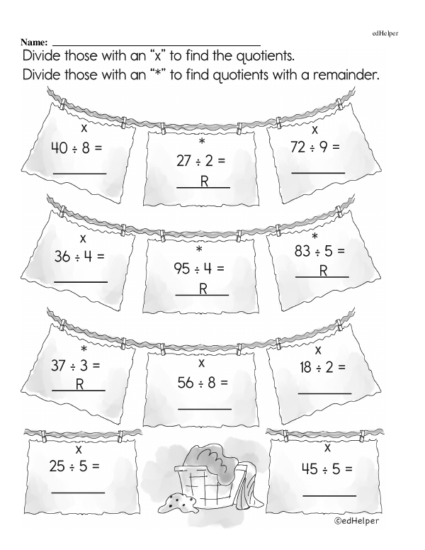 Division (Math Chapter Workbook)