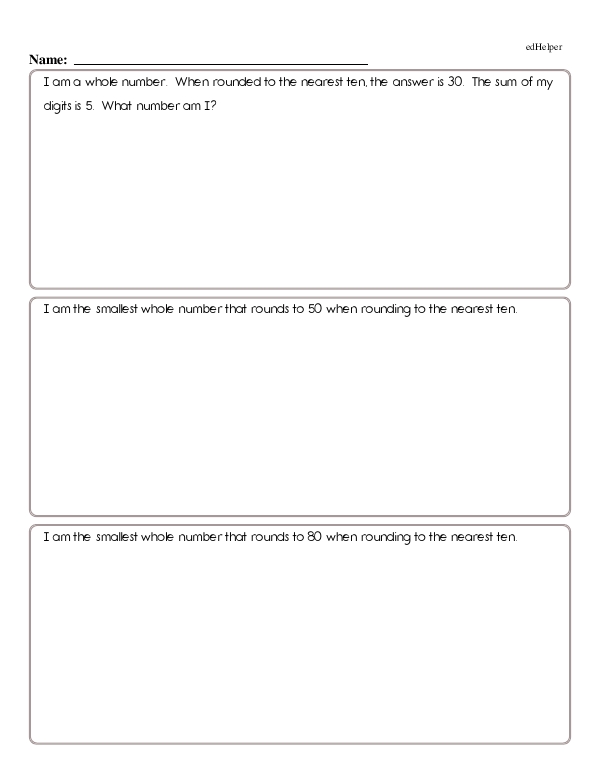 Estimation and Number Theory (Math Chapter Workbook)