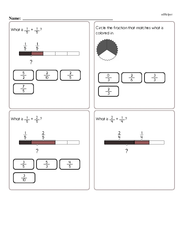 Foundational Understanding of Fractions (Math Chapter Workbook)