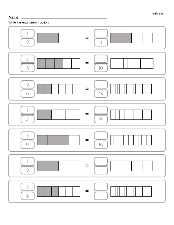 Foundational Understanding of Fractions (Math Chapter Workbook)