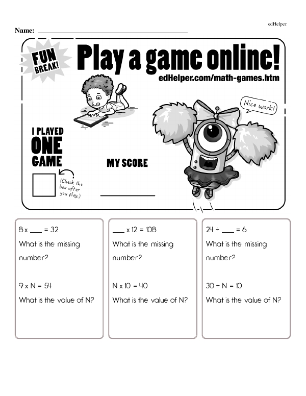 Fractions and Decimals (Math Chapter Workbook)