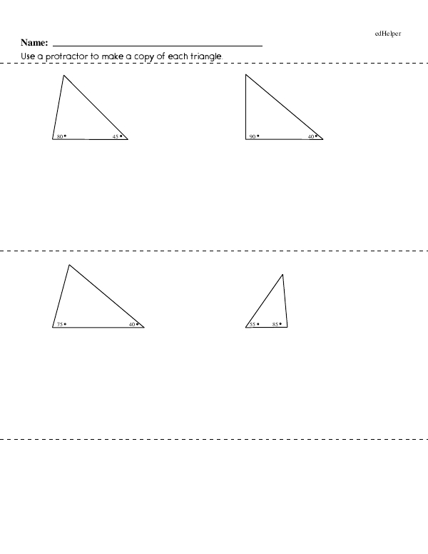Geometry - Angles (Math Chapter Workbook)