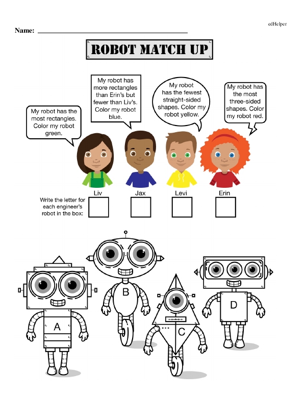Identifying Shapes and Completing Patterns (Math Chapter Workbook)