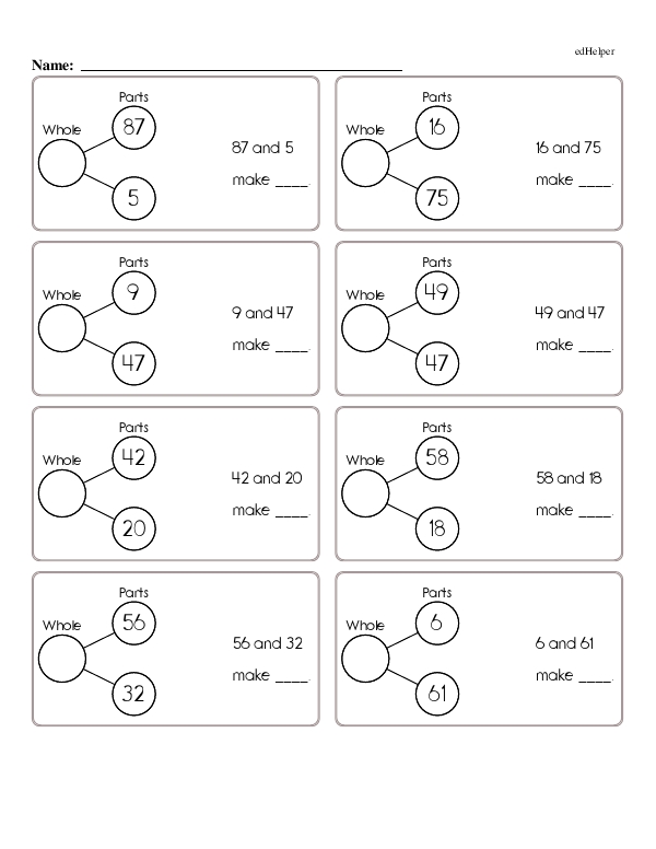 Mental Math and Estimation (Math Chapter Workbook)