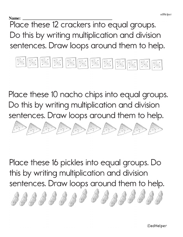 Multiplication and Division (Math Chapter Workbook)