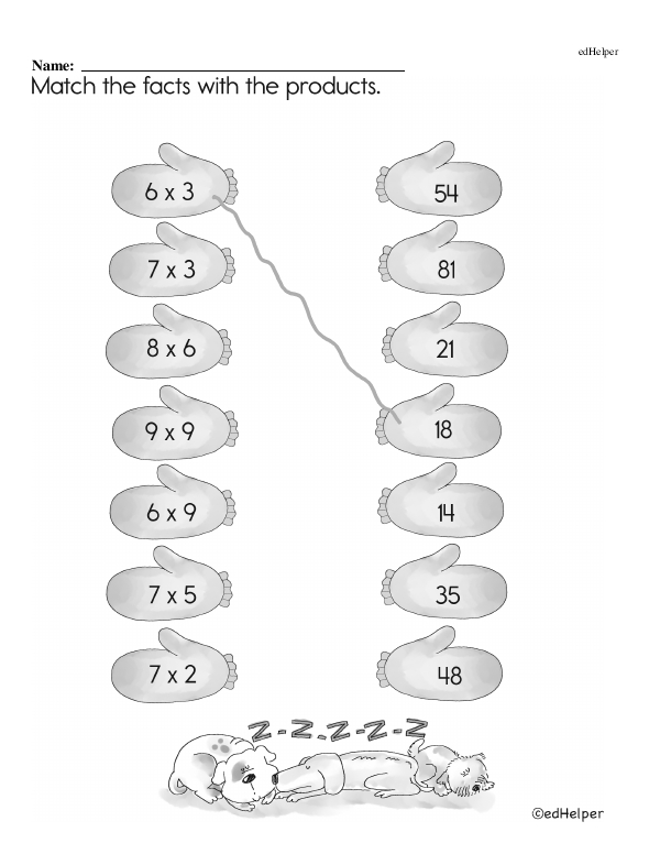 Multiplication and Mental Math (Math Chapter Workbook)