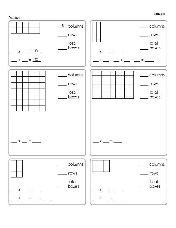 Multiplication and Mental Math (Math Chapter Workbook)