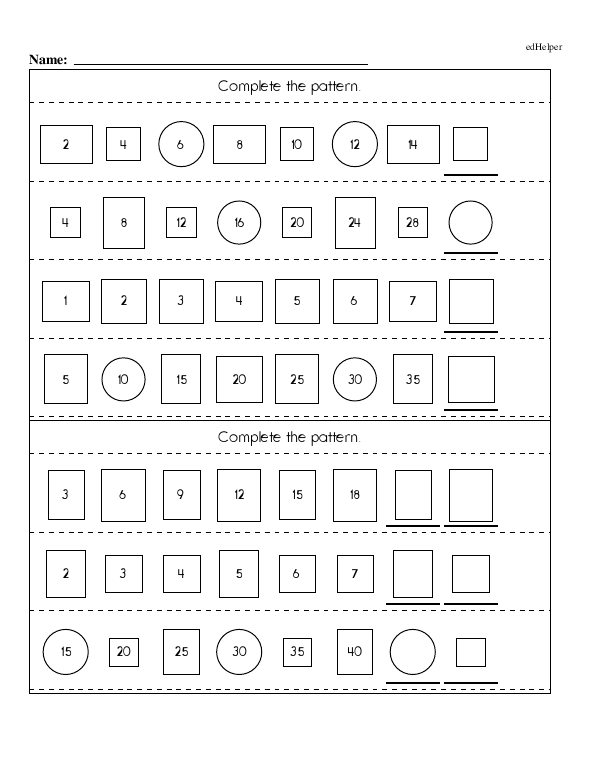 Number Bonds (Math Chapter Workbook)
