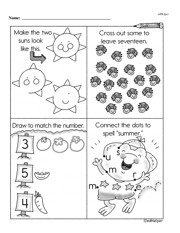Numbers to 20 (Math Chapter Workbook)