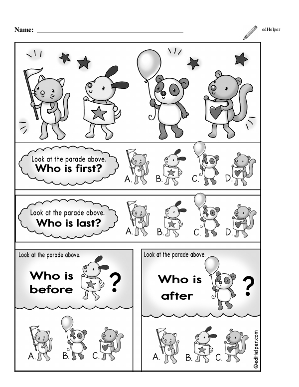 Size and Position (Math Chapter Workbook)