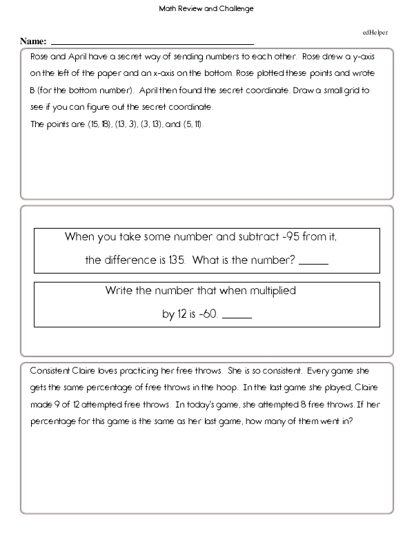 Surface Area and Volume of Solids (Math Chapter Workbook)