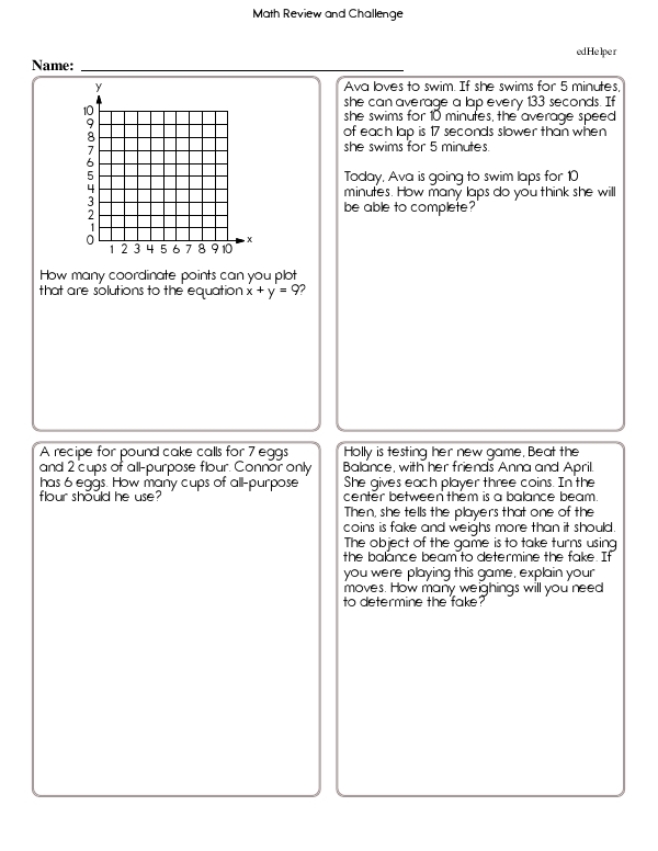 Surface Area and Volume of Solids (Math Chapter Workbook)