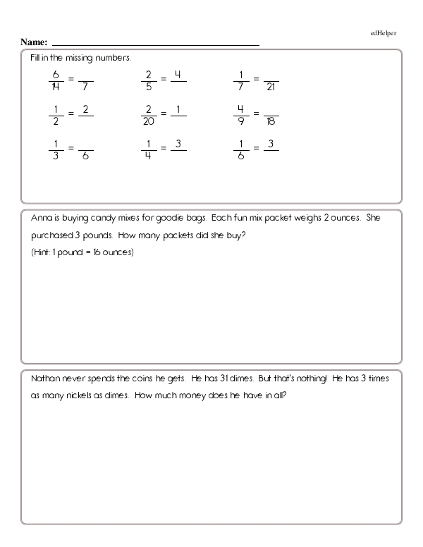 Symmetry (Math Chapter Workbook)