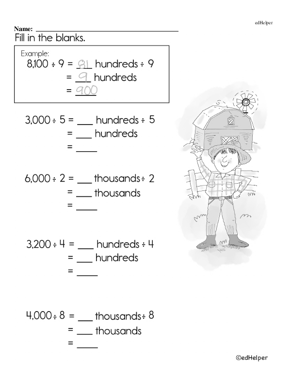 Whole Numbers - Multiplication and Division (Math Chapter Workbook)